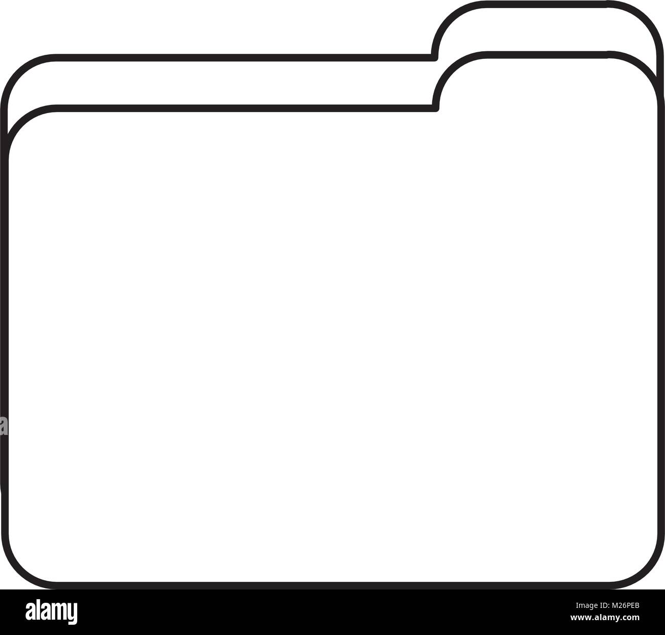 document folder icon Stock Vector Image & Art - Alamy