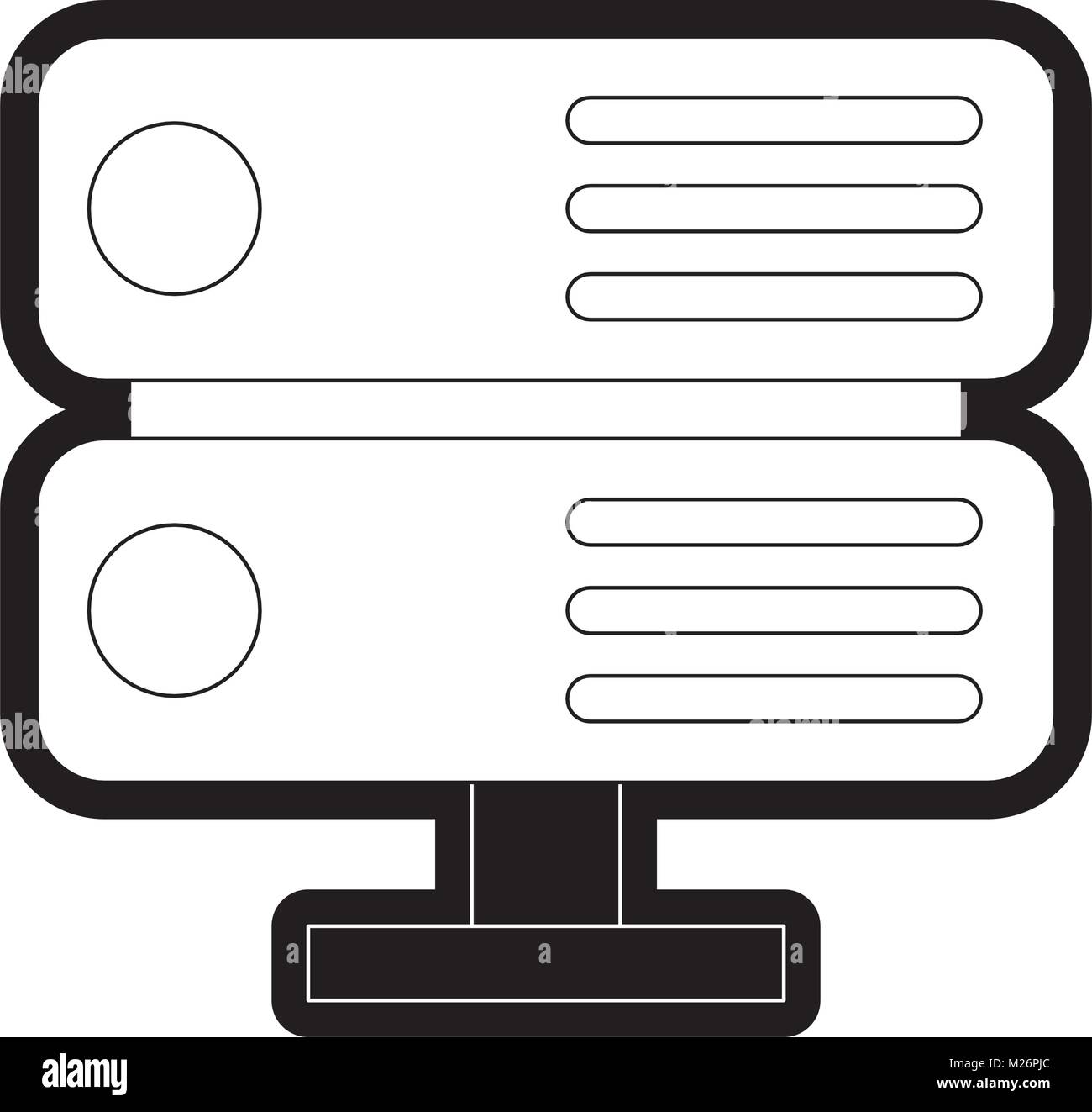 Data routers Stock Vector Images - Alamy