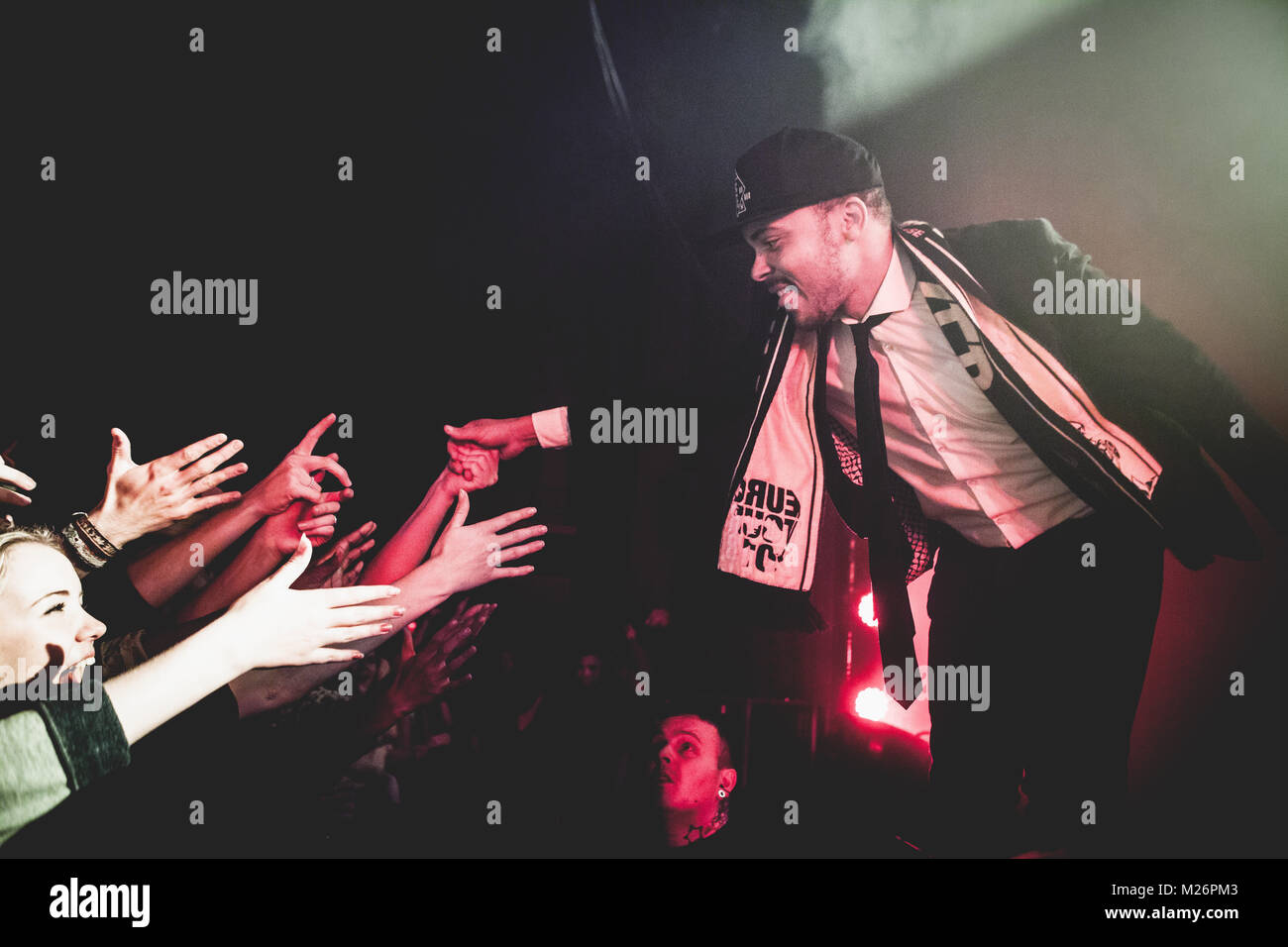 The electronic music project Major Lazer consists of the three ...
