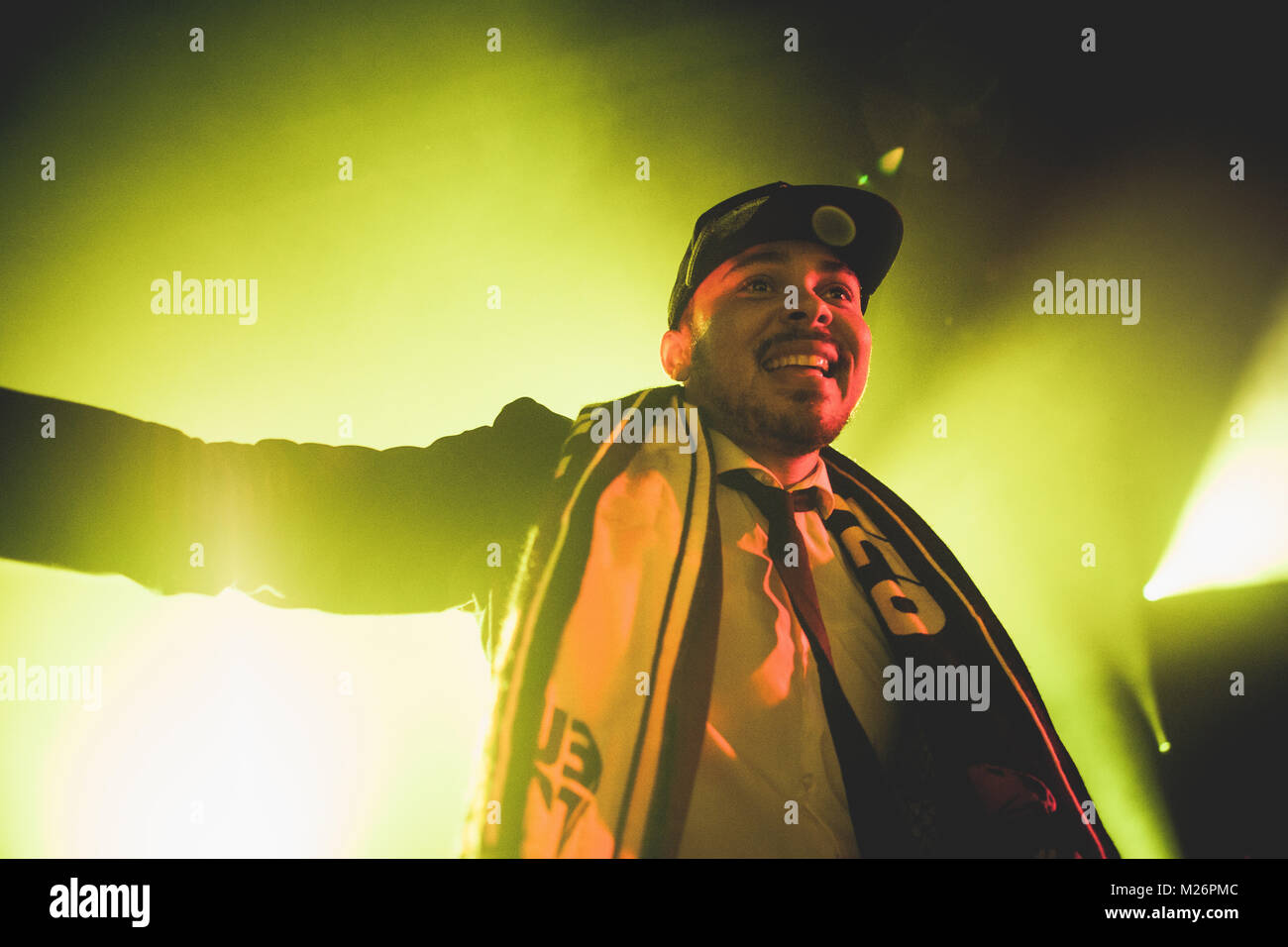 The electronic music project Major Lazer consists of the three ...