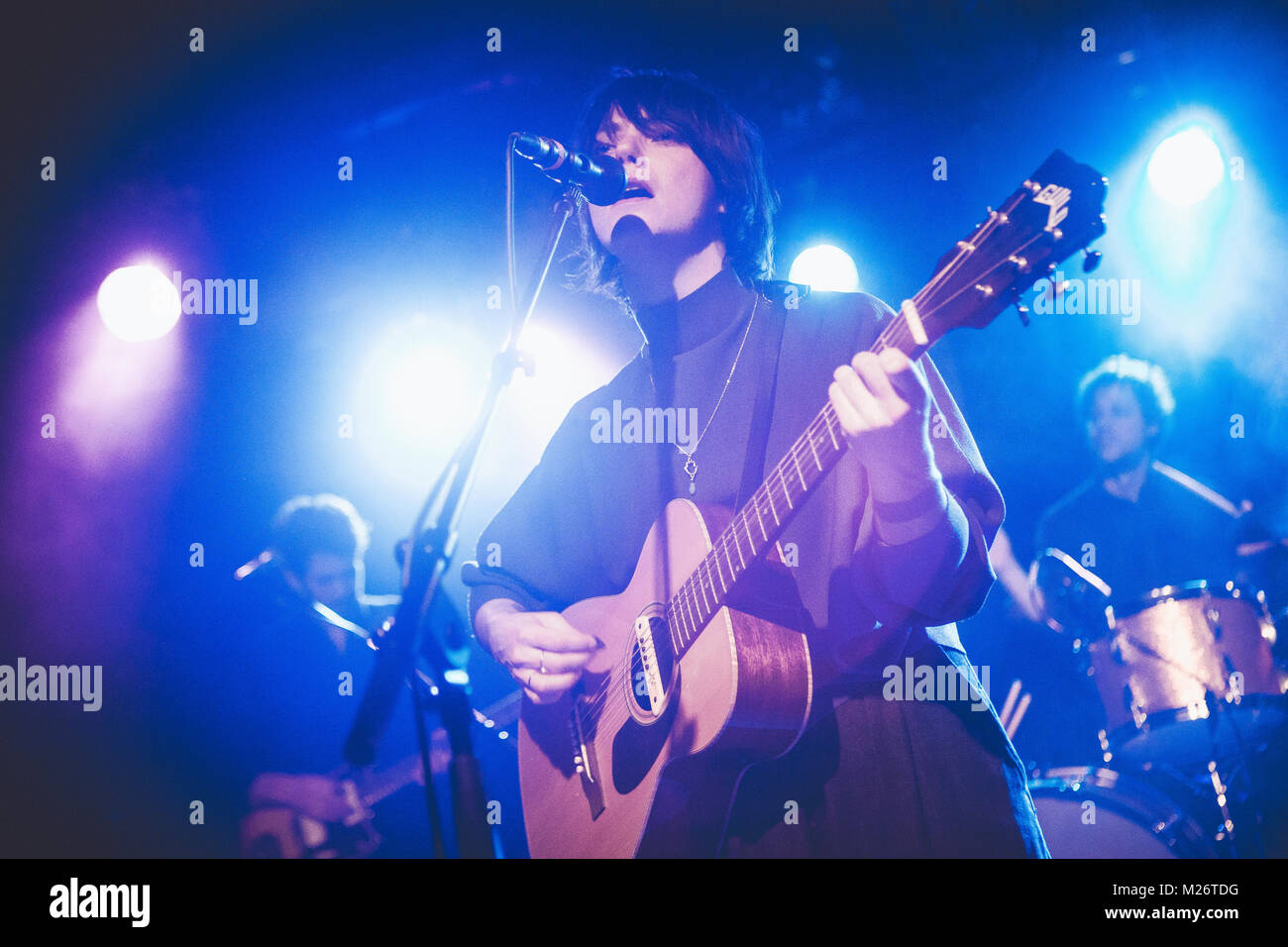 The American singer-songwriter and musician Sharon Van Etten performs a ...