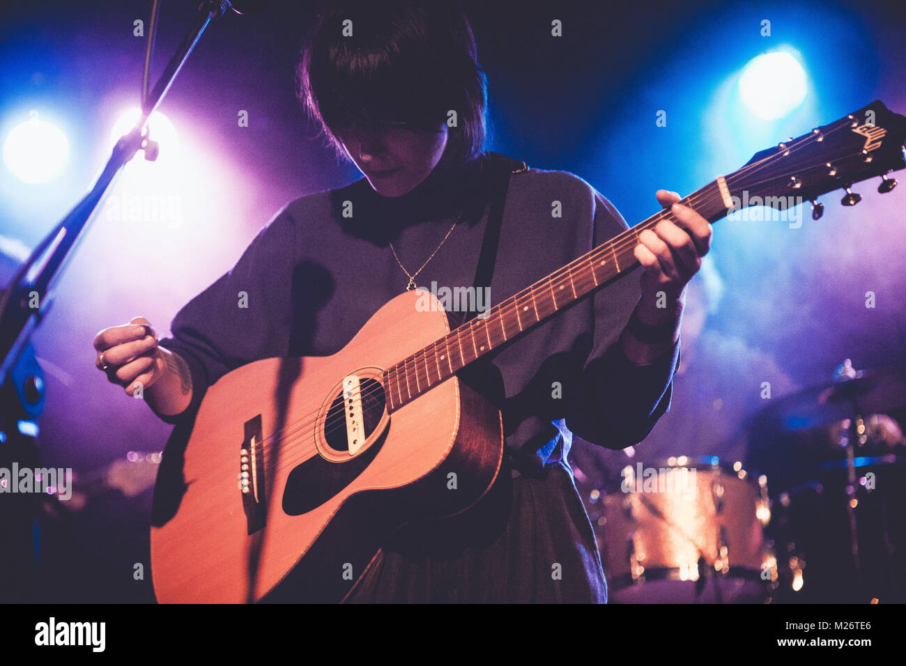 The American singer-songwriter and musician Sharon Van Etten performs a ...