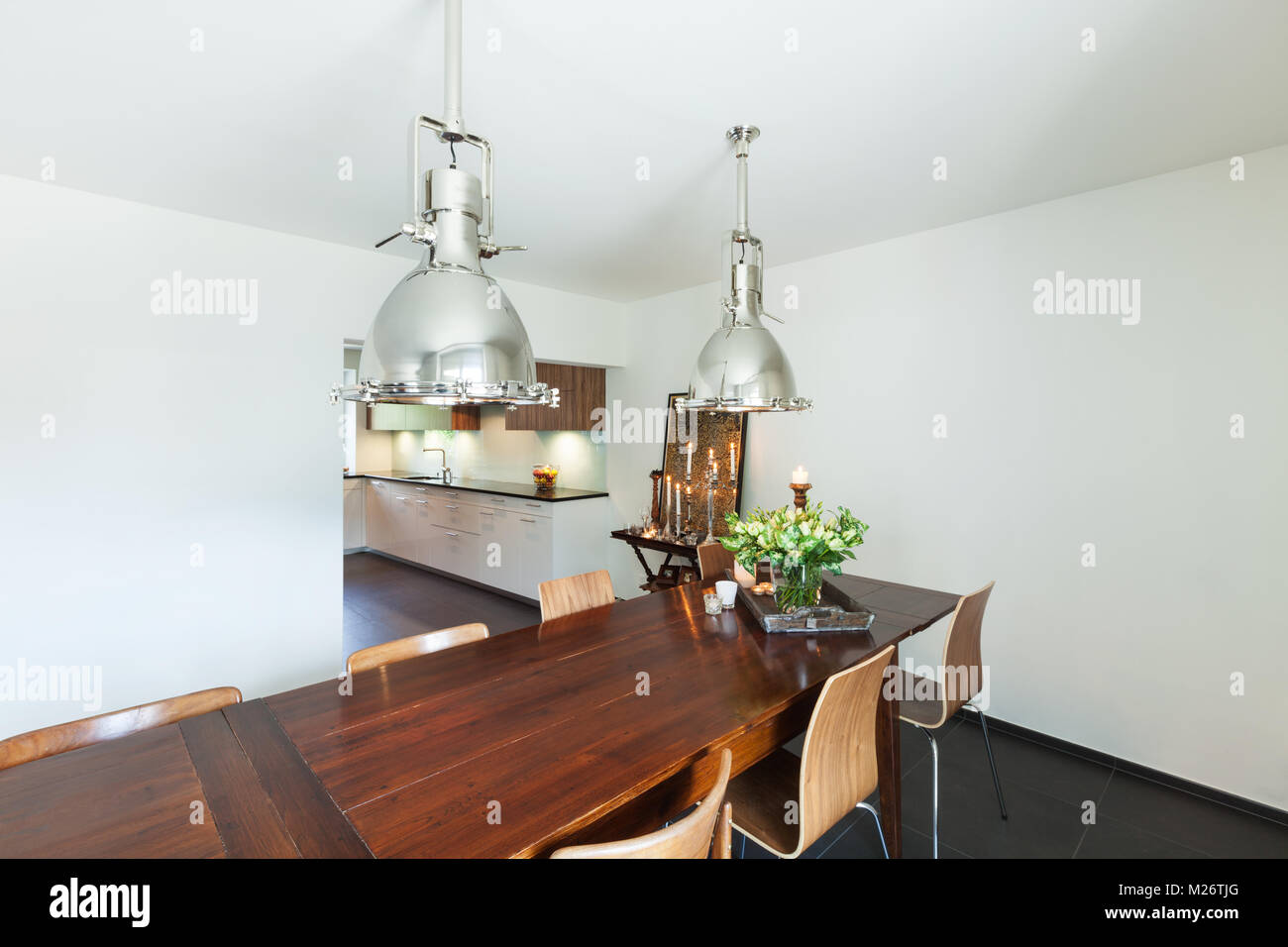 interior modern house, beautiful decor Stock Photo - Alamy