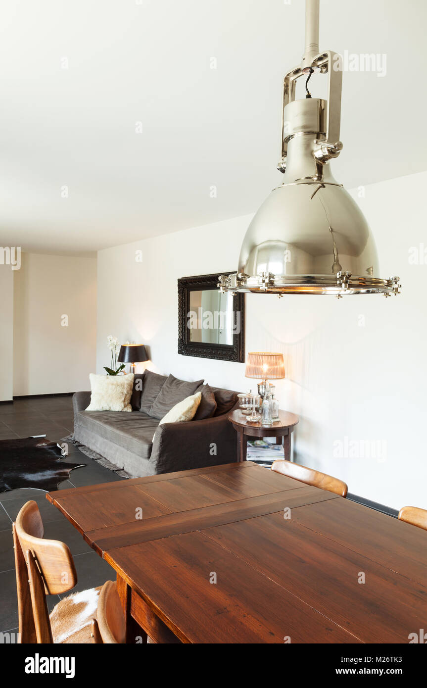 interior modern house, beautiful decor Stock Photo - Alamy
