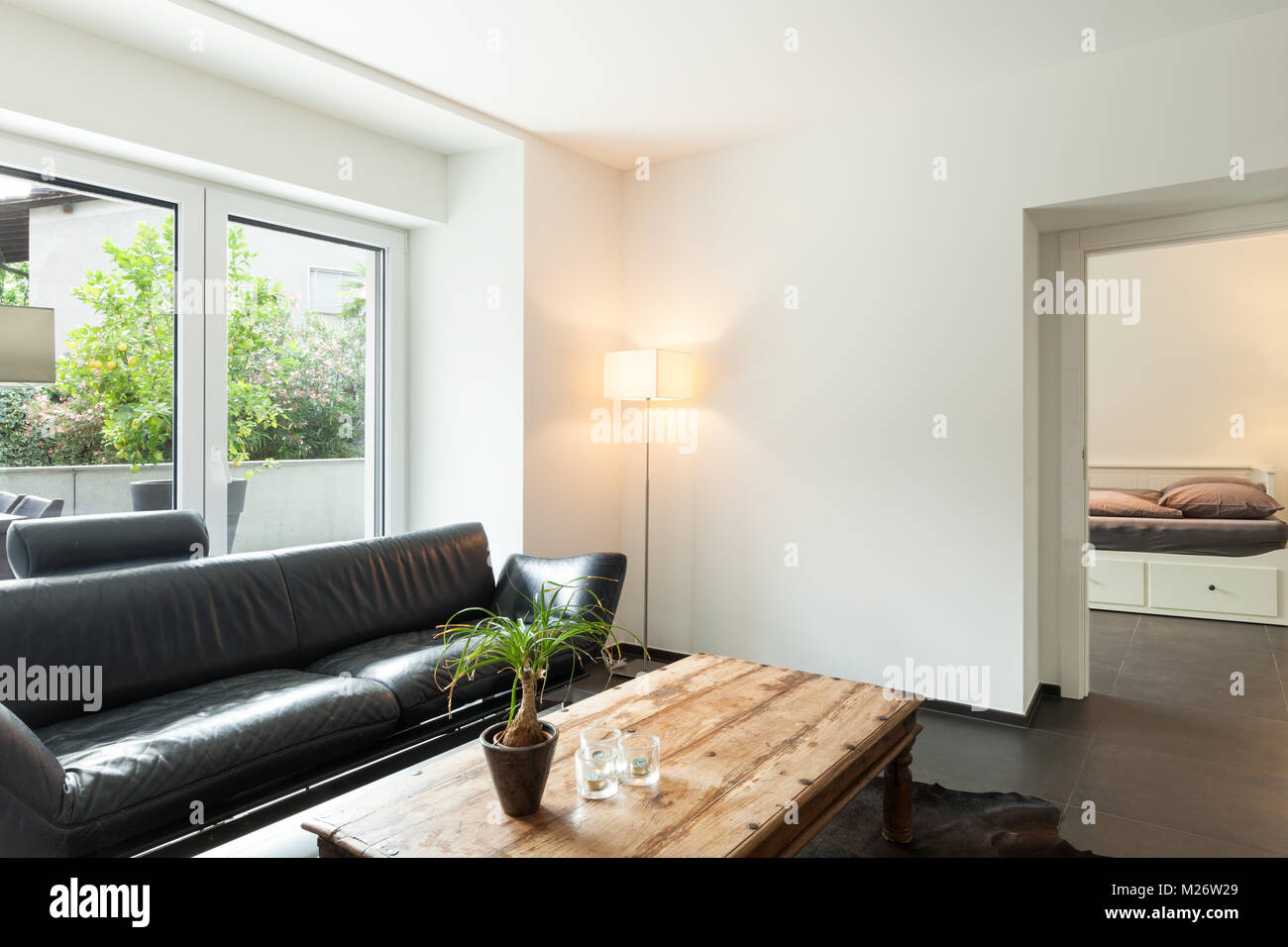 interior modern house, nice living room Stock Photo - Alamy