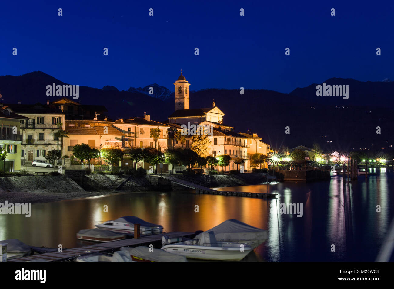 Baveno sunset hi-res stock photography and images - Alamy