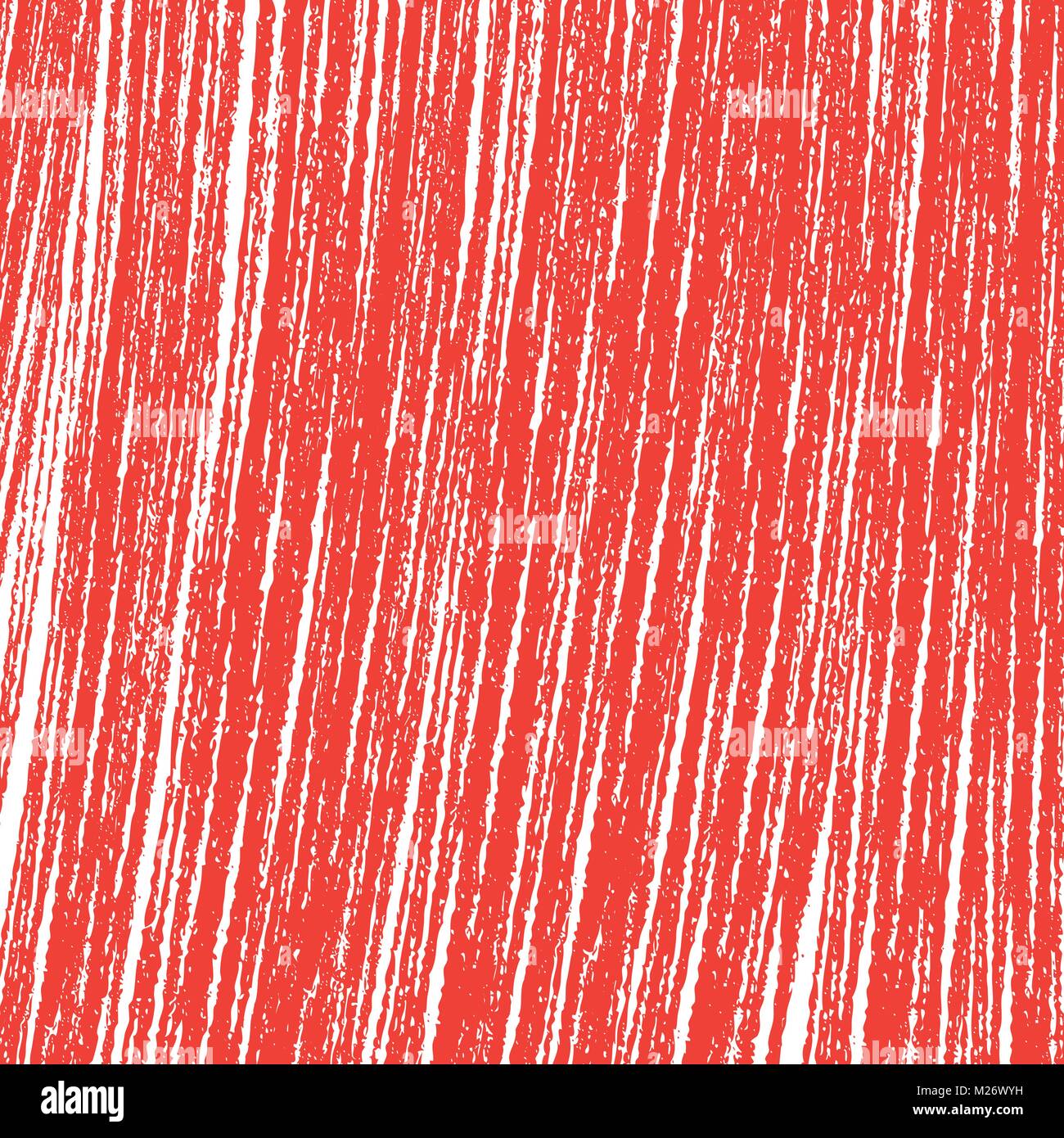 Scratch sketch grunge red and white texture. Abstract line vector ...