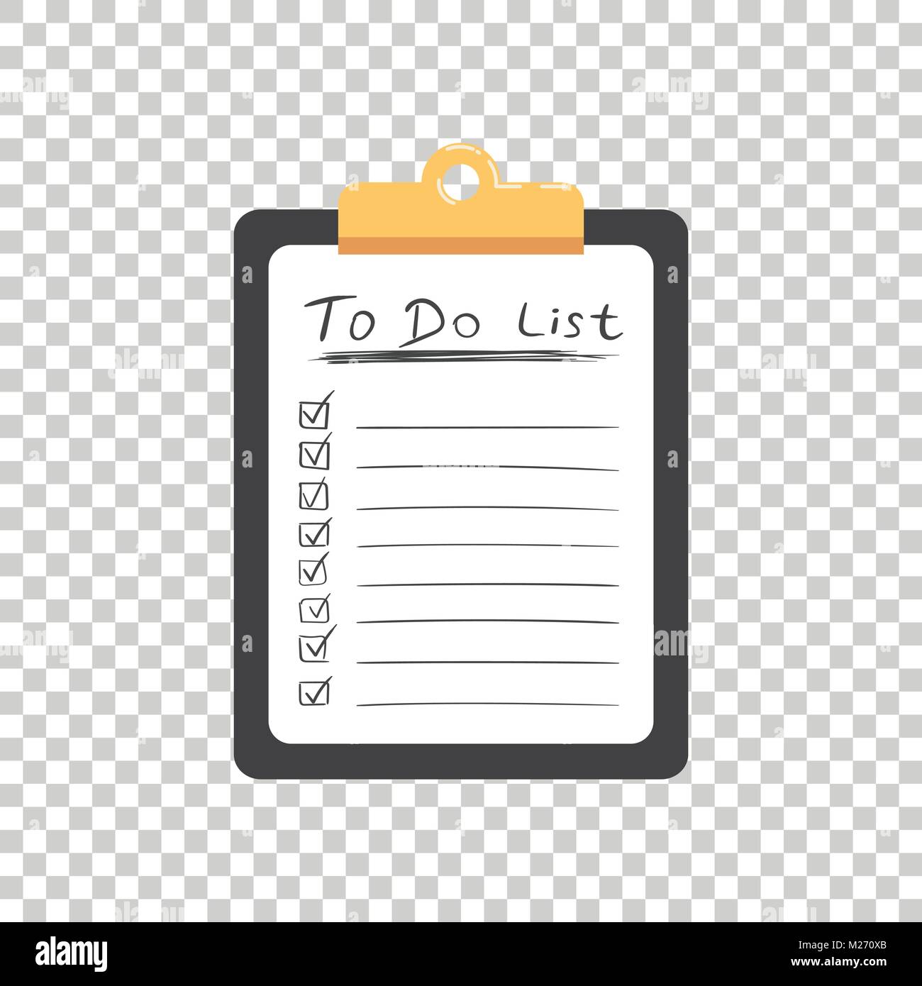 To do list icon with hand drawn text. Checklist, task list vector ...