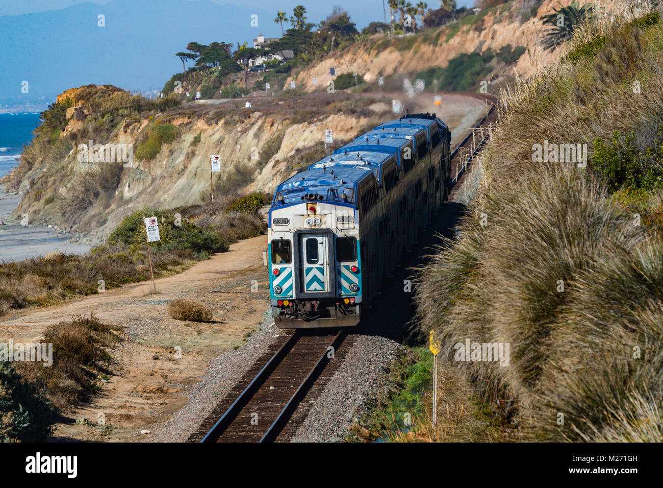 coaster train north county transit division between oceanside and san ...
