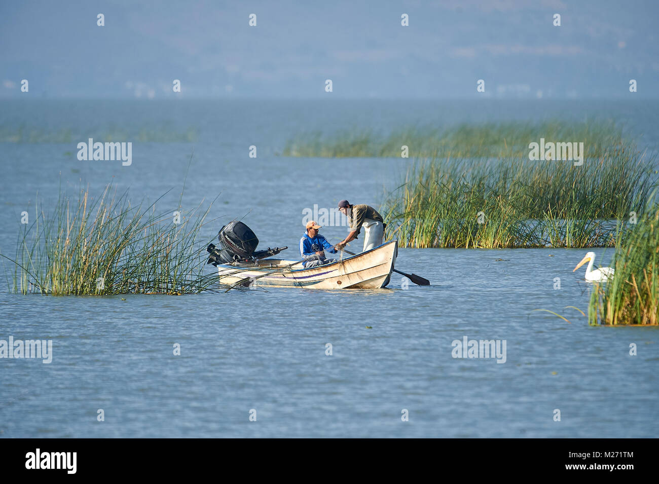 Lake fishing mexico hi-res stock photography and images - Alamy