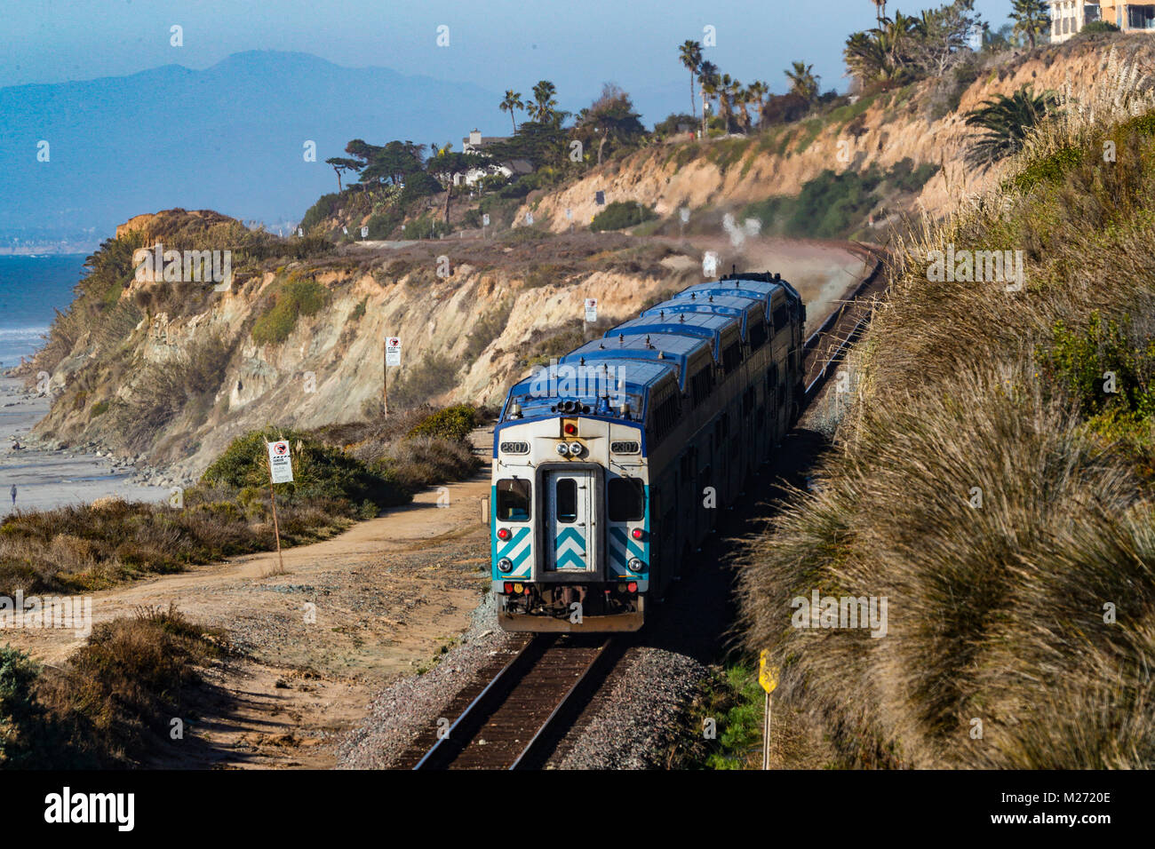 coaster train north county transit division between oceanside and san ...