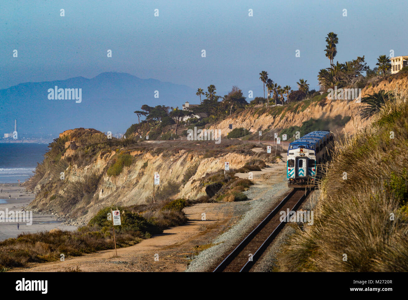 coaster train north county transit division between oceanside and san ...