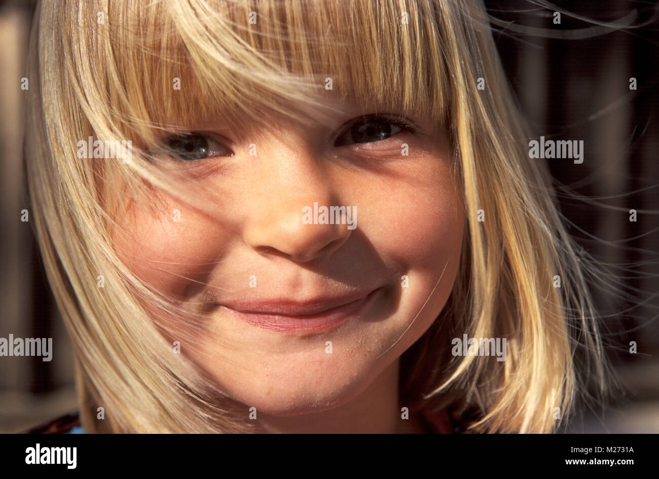 Sweden child smile hi-res stock photography and images - Alamy