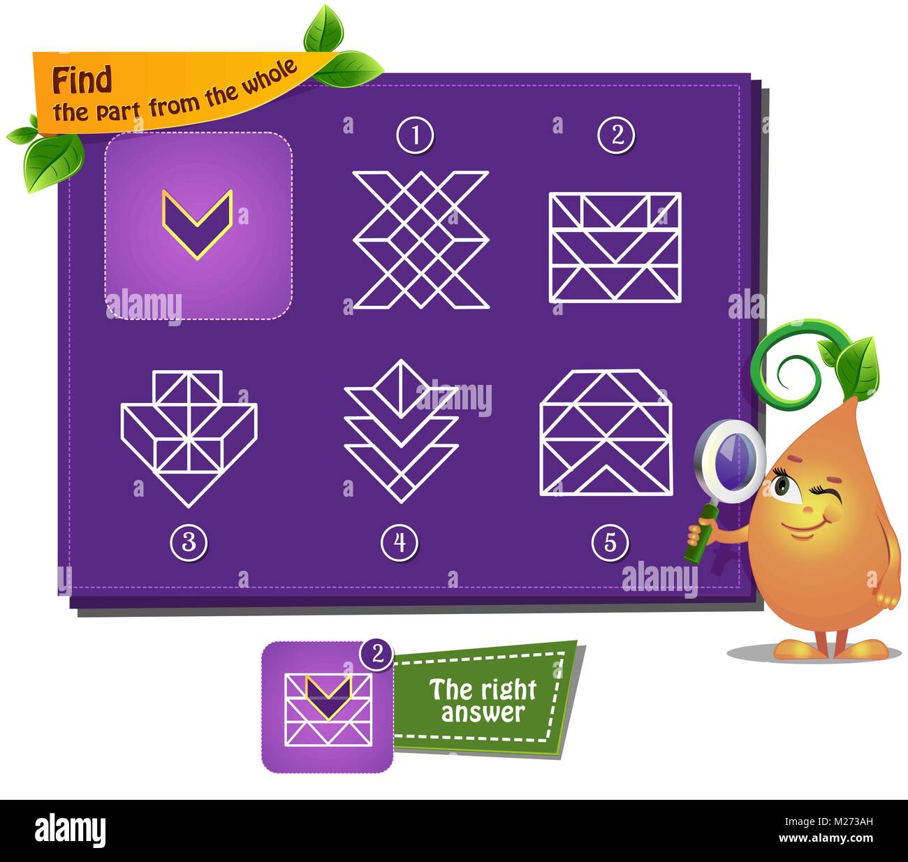 educational game for kids, puzzle. development of logic, iq. Task game ...