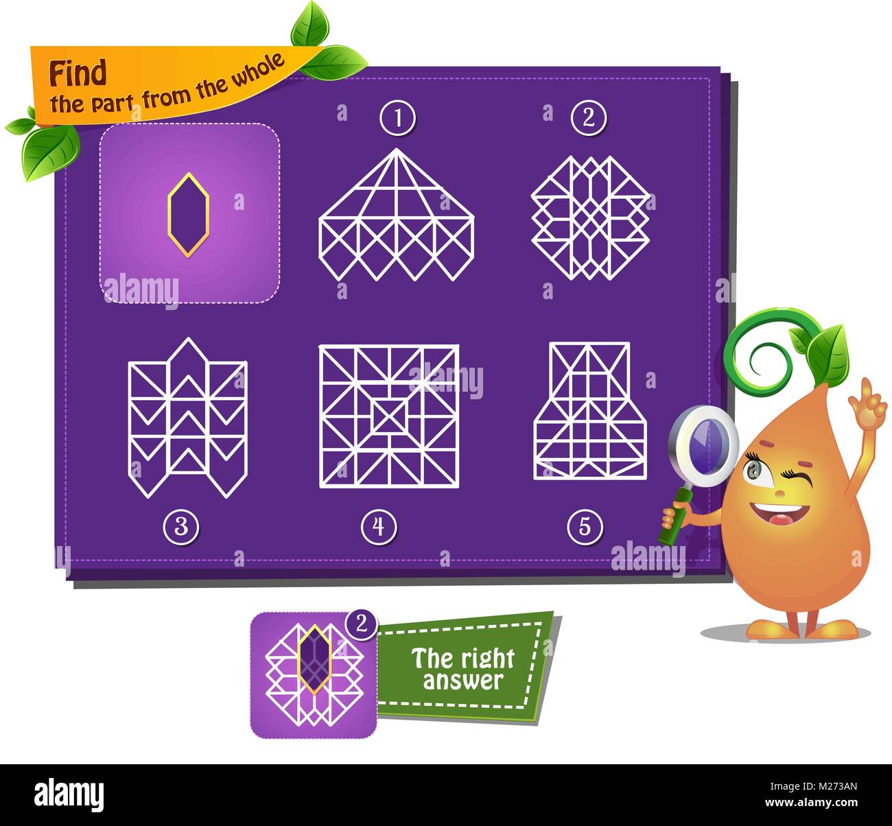 educational game for kids, puzzle. development of logic, iq. Task game ...