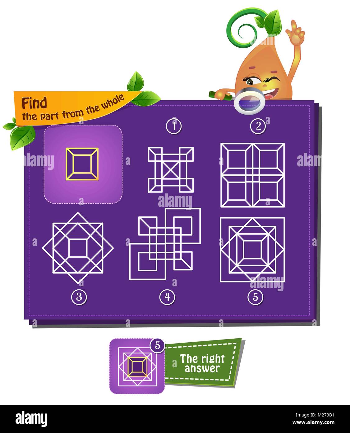 Geometric fun games Stock Vector Images - Alamy