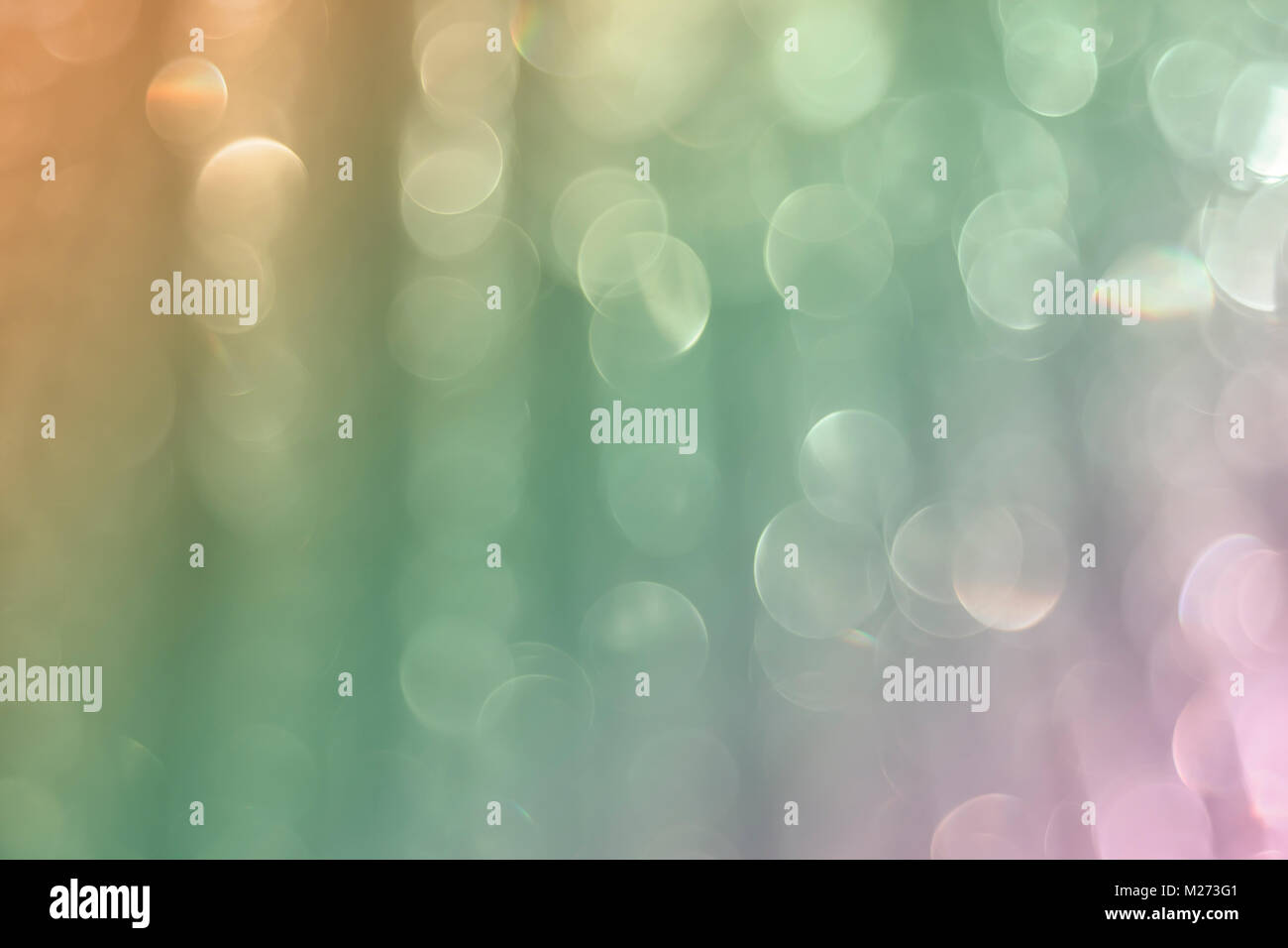 Abstract background with falling drops- bokeh effect Stock Photo - Alamy