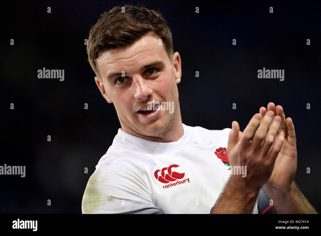 George Ford (ENG) Roma 04/02/2018, Stadio Olimpico NatWest 6 Nations ...