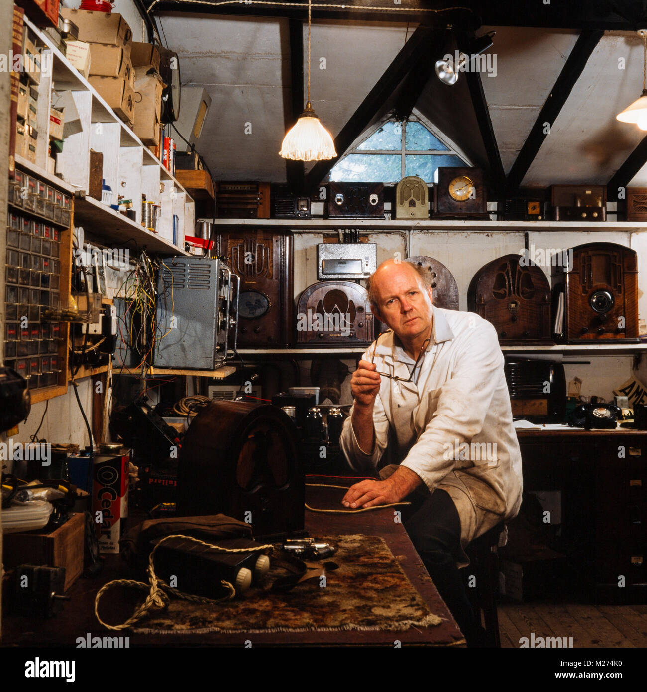 British vintage wireless museum and television museum hi-res stock ...