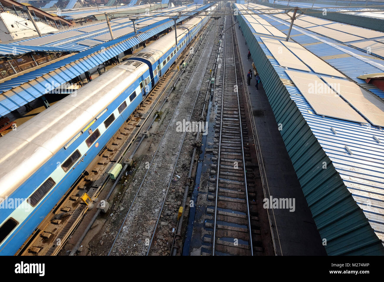 New Delhi Railway station, Delhi ,India Stock Photo - Alamy