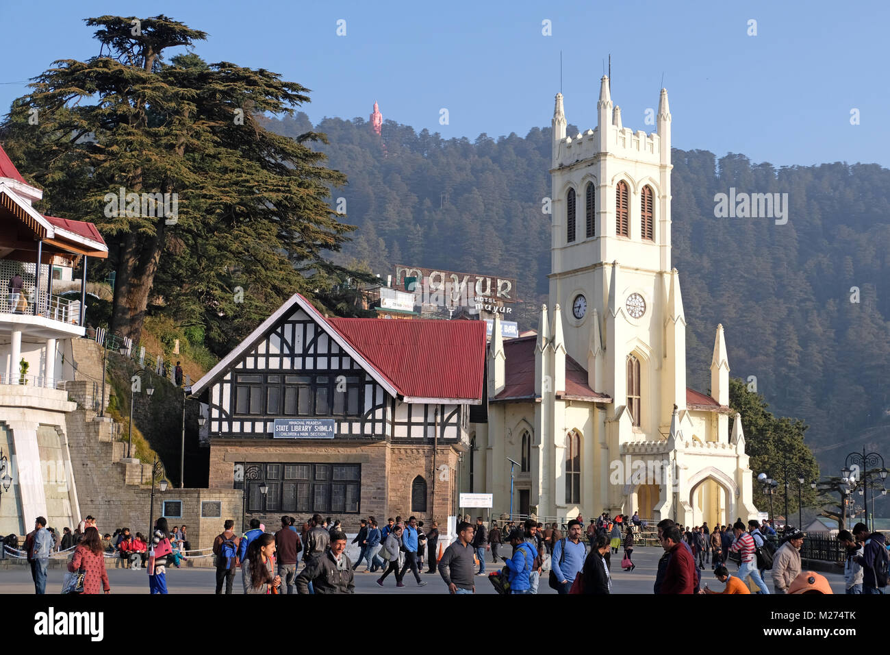 Shimla, with it's very British looking architecture, one of India's ...