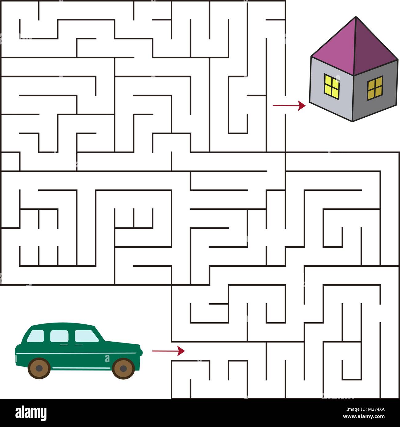 Car Maze Templates