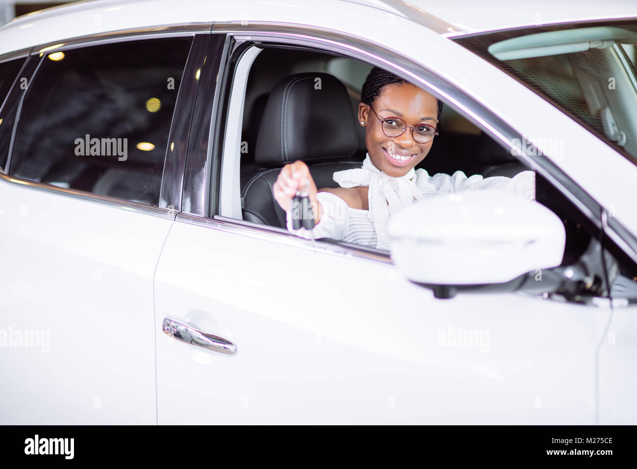 Beautiful african college girl hi-res stock photography and images - Alamy