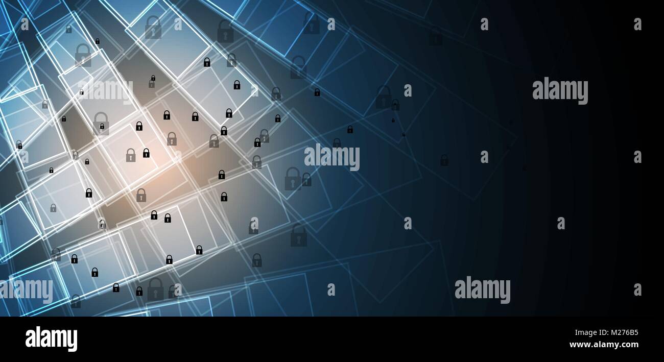 Cybersecurity and information or network protection. Future cyber ...