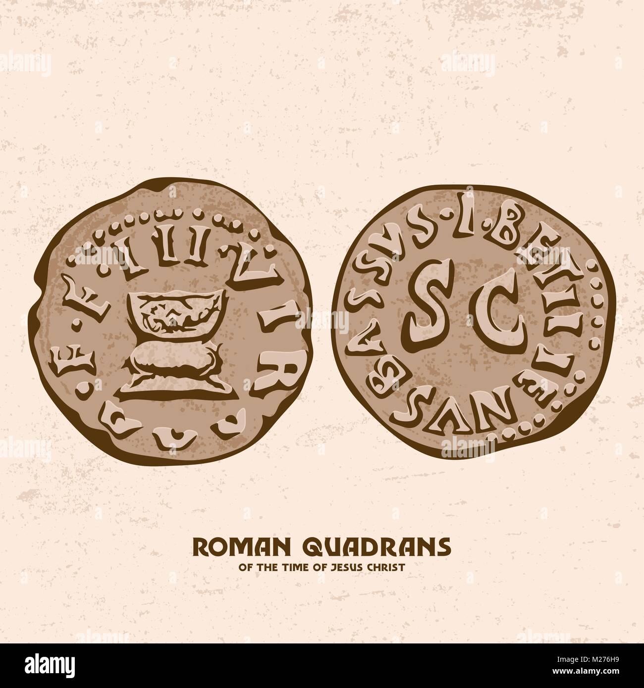 Roman denarius Stock Vector Images - Alamy