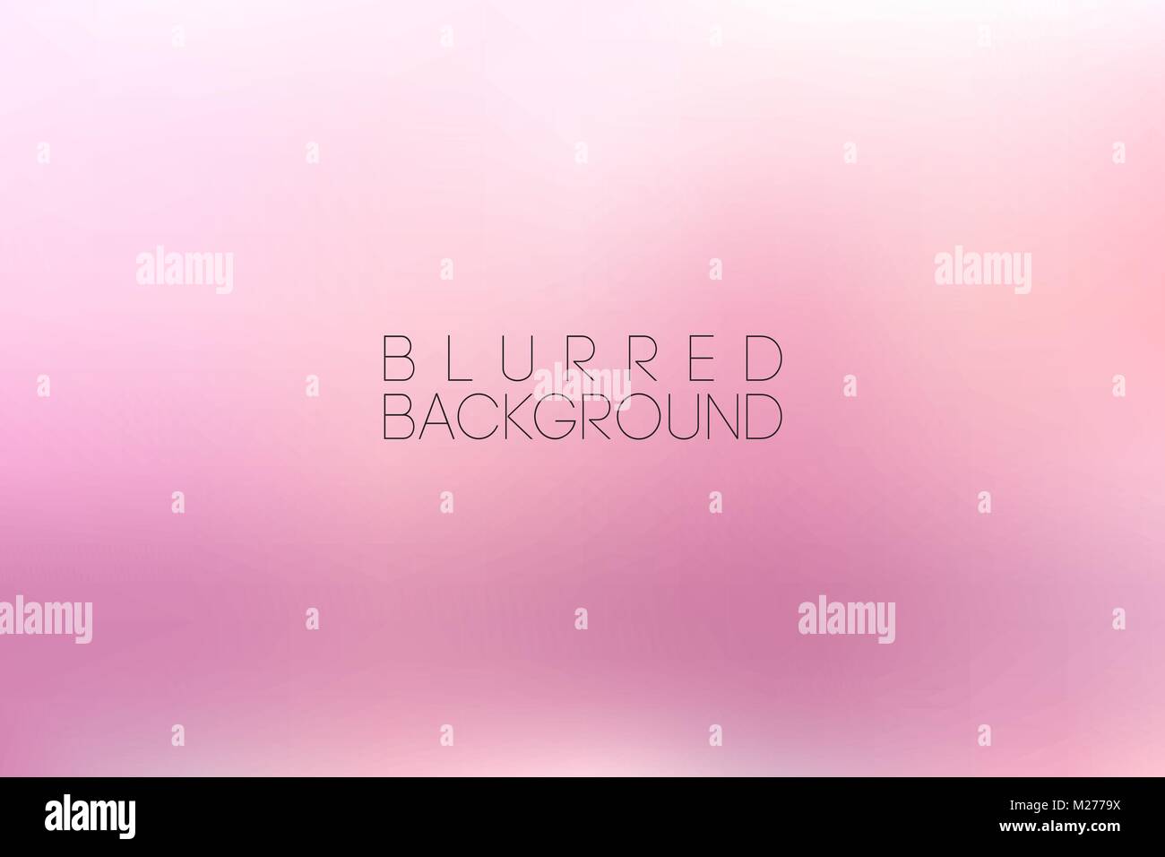 horizontal wide pink blurred background. Sunset and sunrise sea blurred ...