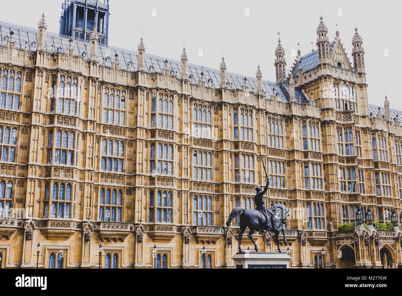 LONDON, UNITED KINGDOM - August 12th, 2014: detail of the Palace of ...