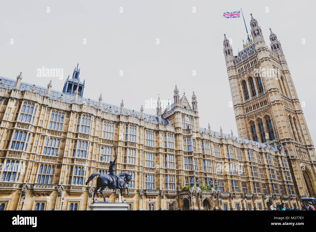 LONDON, UNITED KINGDOM - August 12th, 2014: detail of the Palace of ...