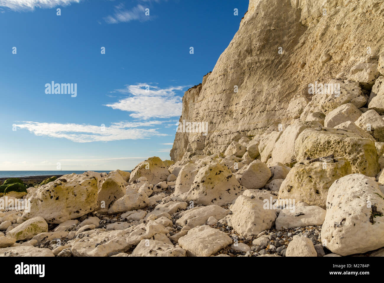 The cliffs of Hope Gap near Seaford, East Sussex, UK Stock Photo - Alamy