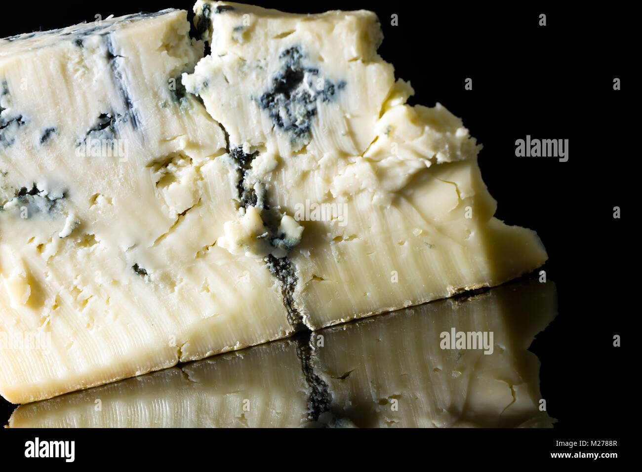 Close up gorgonzola cheese on hi-res stock photography and images - Alamy