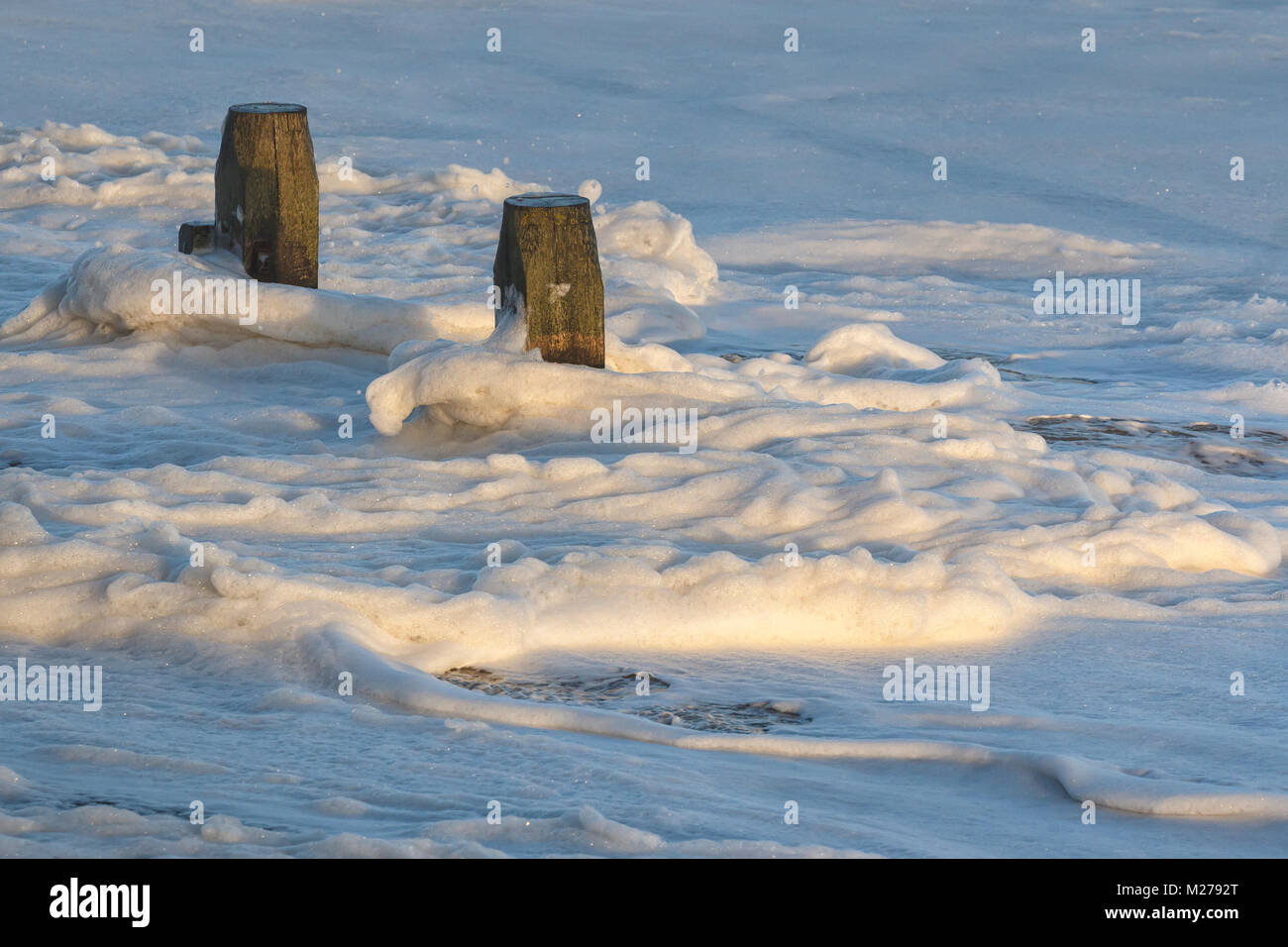 Sea Sculpture, Breaking waves and water Stock Photo - Alamy