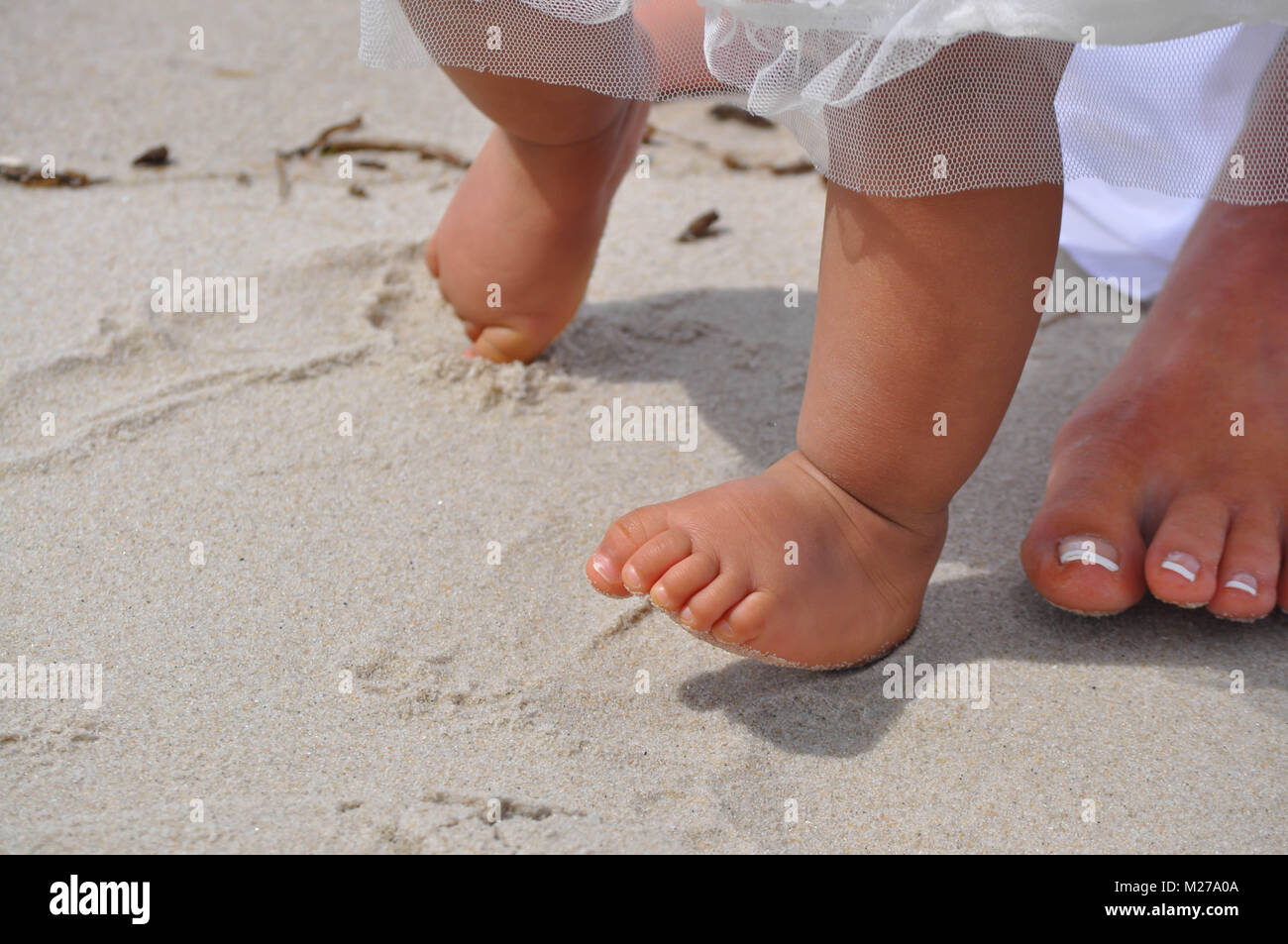 Sandy Baby Toes