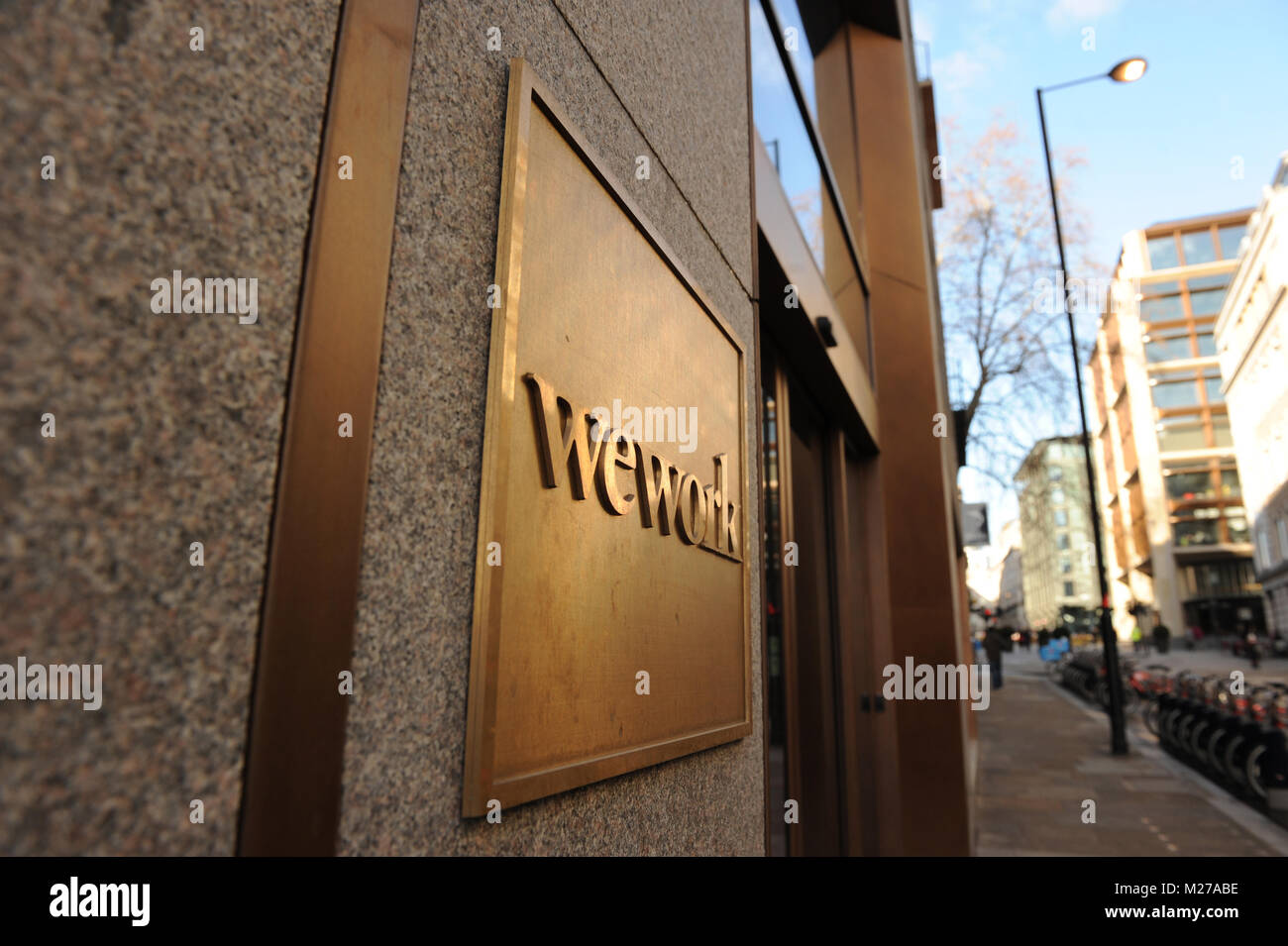 WeWork Mansion House, 33 Queen Street EC4R 1AP Stock Photo - Alamy