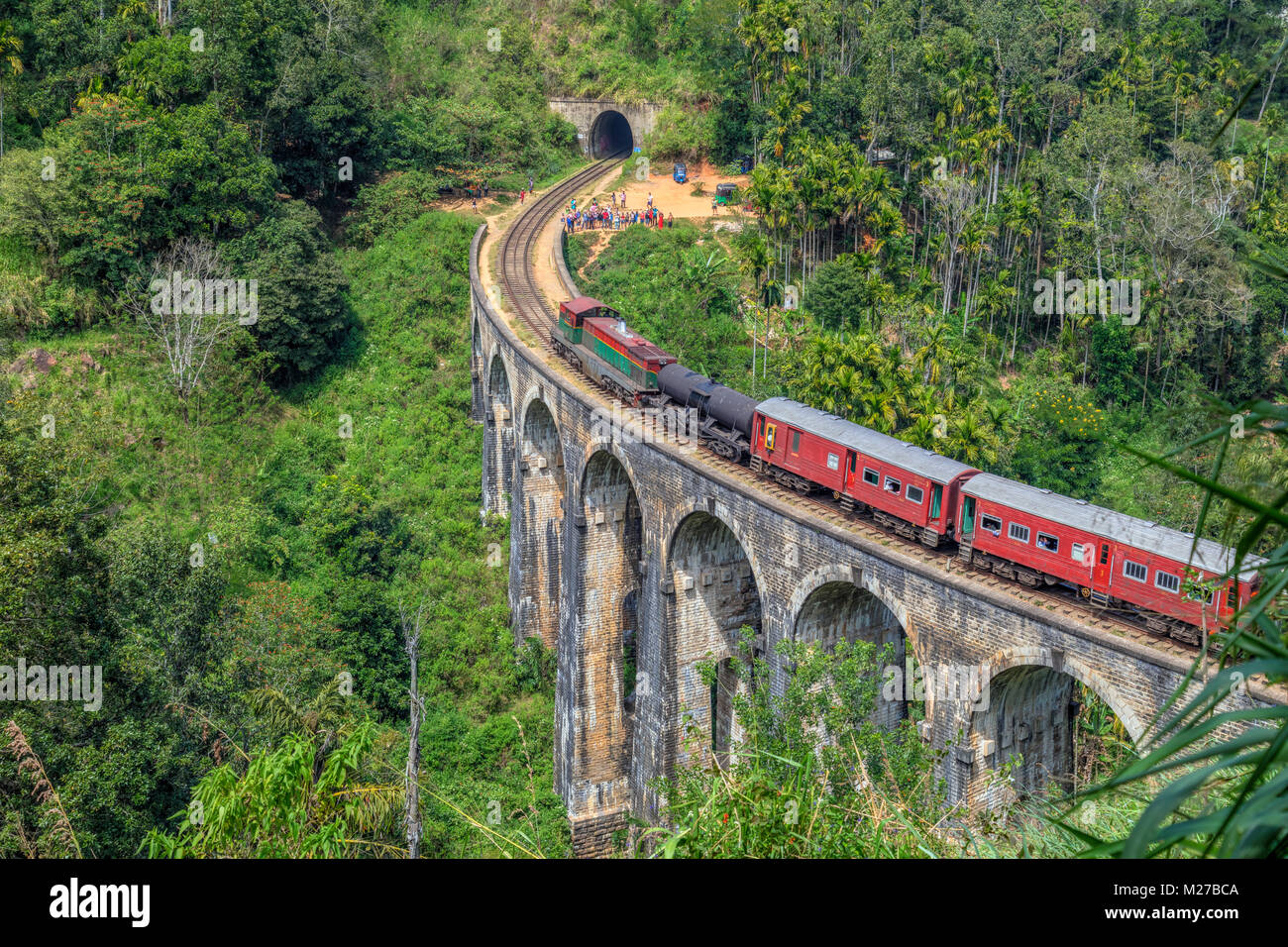 Nine Arches Bridge, Ella, Sri Lanka, Asia Stock Photo - Alamy