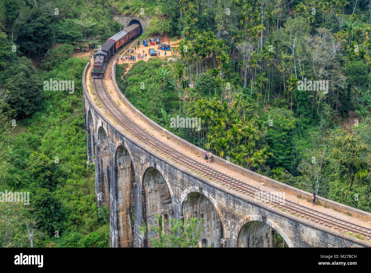 Nine Arches Bridge, Ella, Sri Lanka, Asia Stock Photo - Alamy