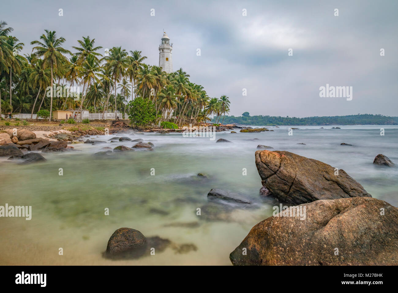 Dondra Head Lighthouse, Dondra, Sri Lanka, Asia Stock Photo - Alamy