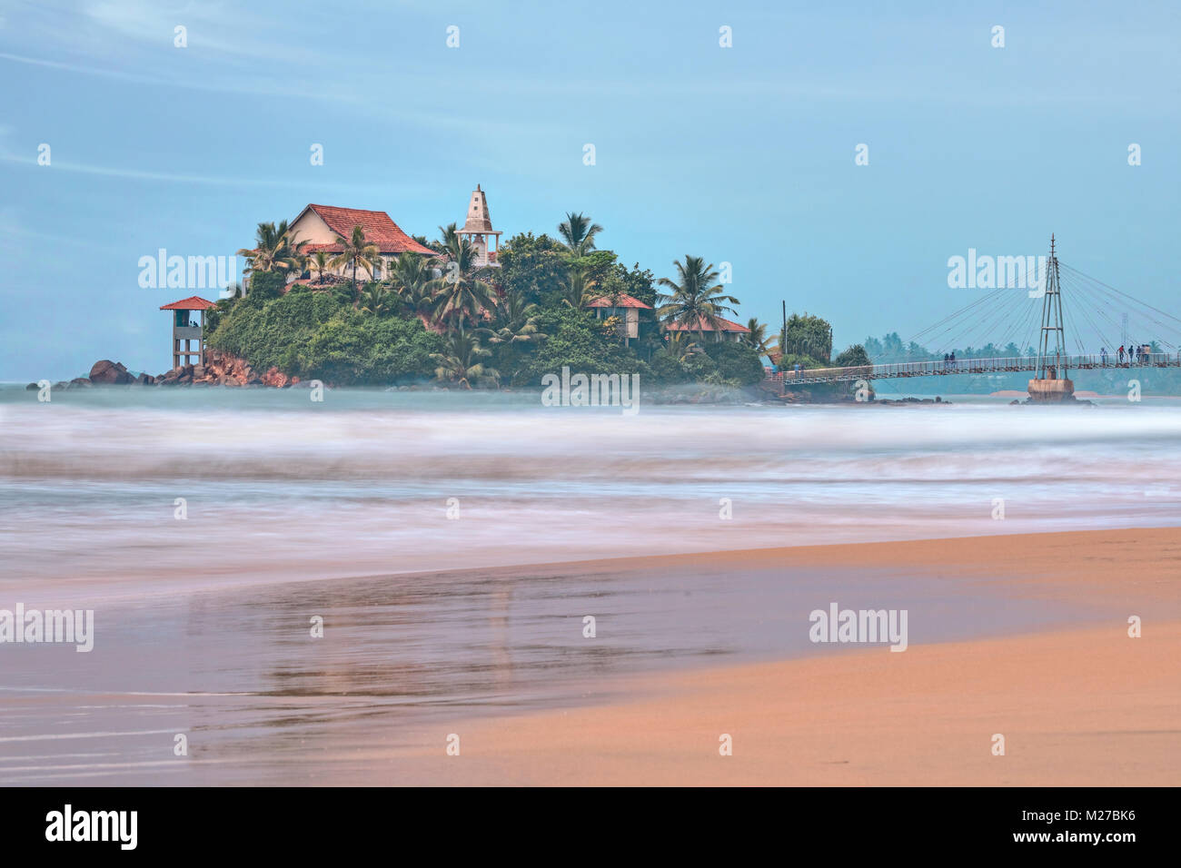 Paravi Duwa Temple, Matara, Sri Lanka, Asia Stock Photo - Alamy