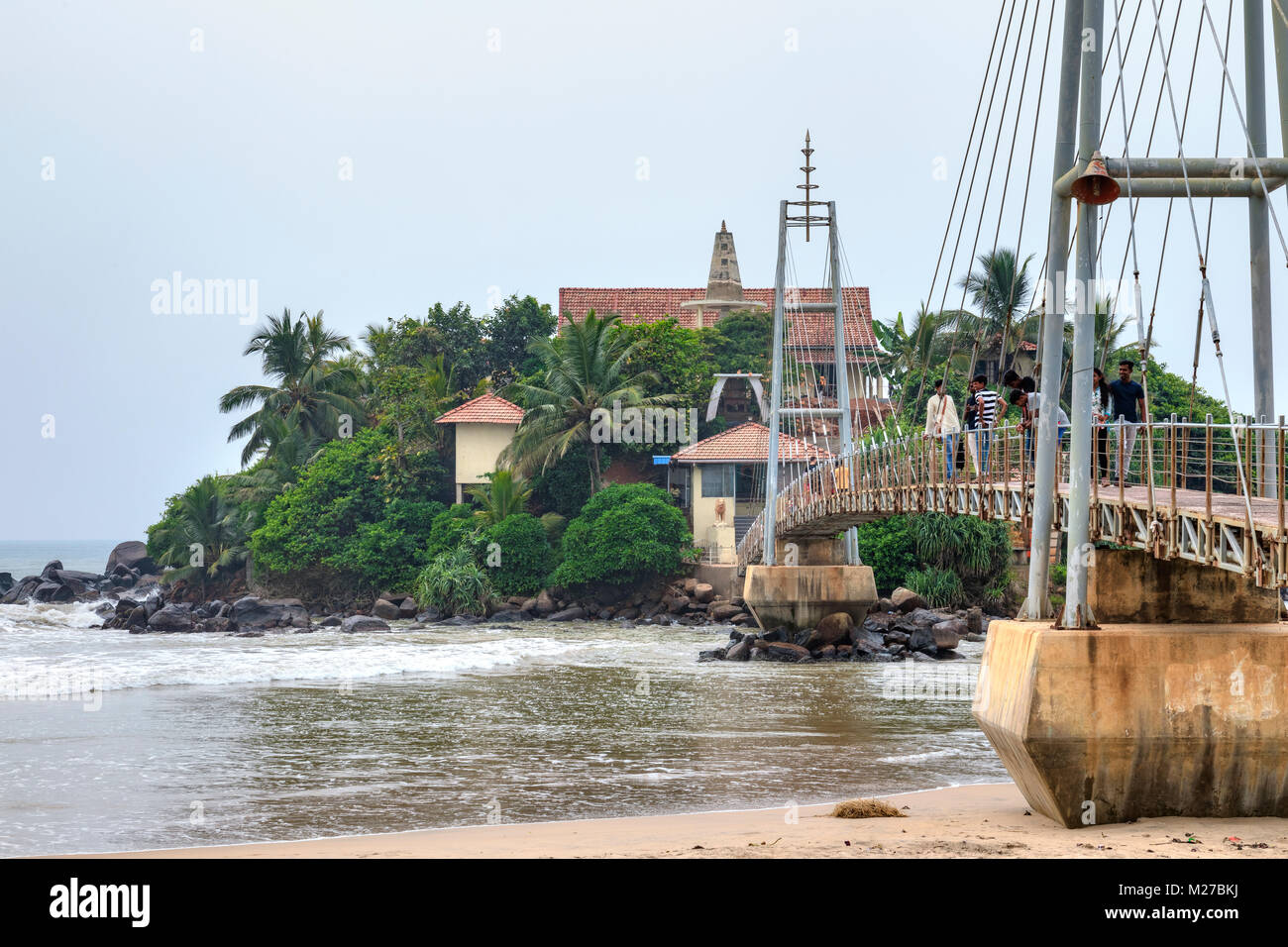 Paravi Duwa Temple, Matara, Sri Lanka, Asia Stock Photo - Alamy