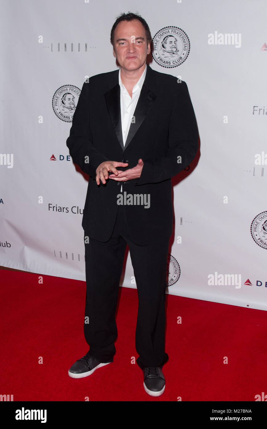 Quentin Tarantino attends THE NEW YORK FRIARS CLUB ROAST OF QUENTIN ...