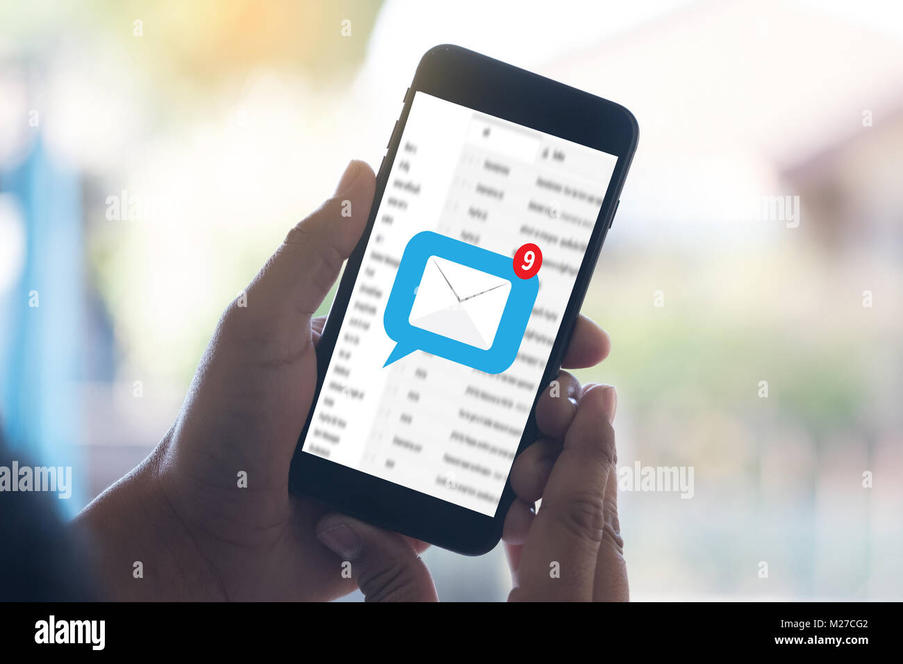 Mail Communication Connection message to mailing contacts phone Global ...