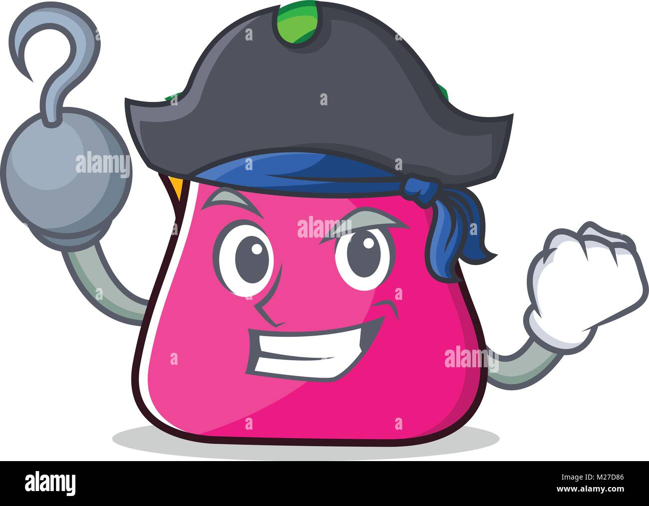 Pirate purse character cartoon style Stock Vector Image & Art - Alamy