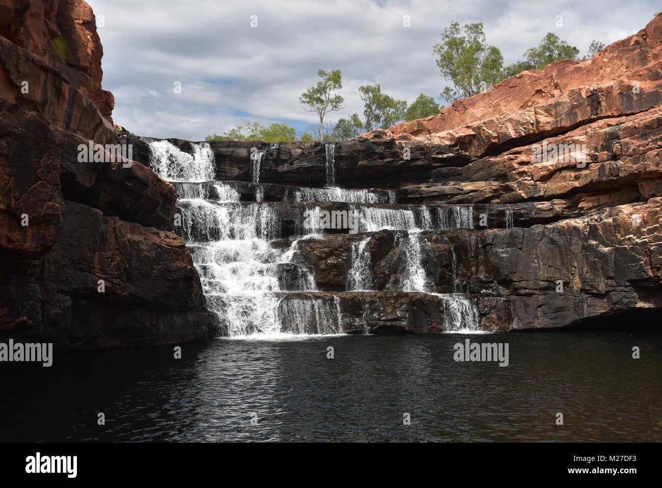 Famous Bell Gorge, constant water supply, easy walk off the Gibb River ...