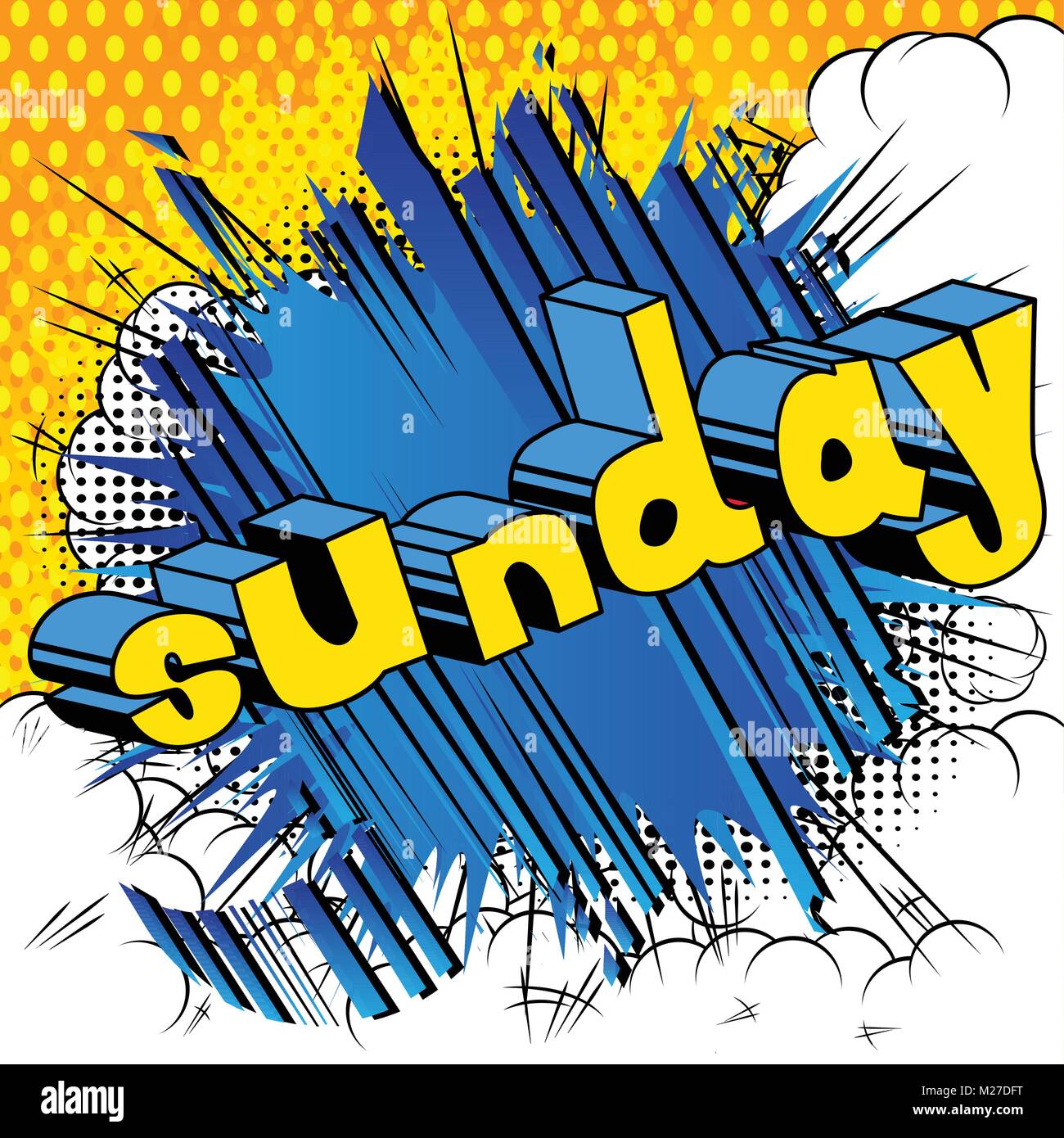 Sunday Vector Vectors Stock Photos & Sunday Vector Vectors Stock Images ...