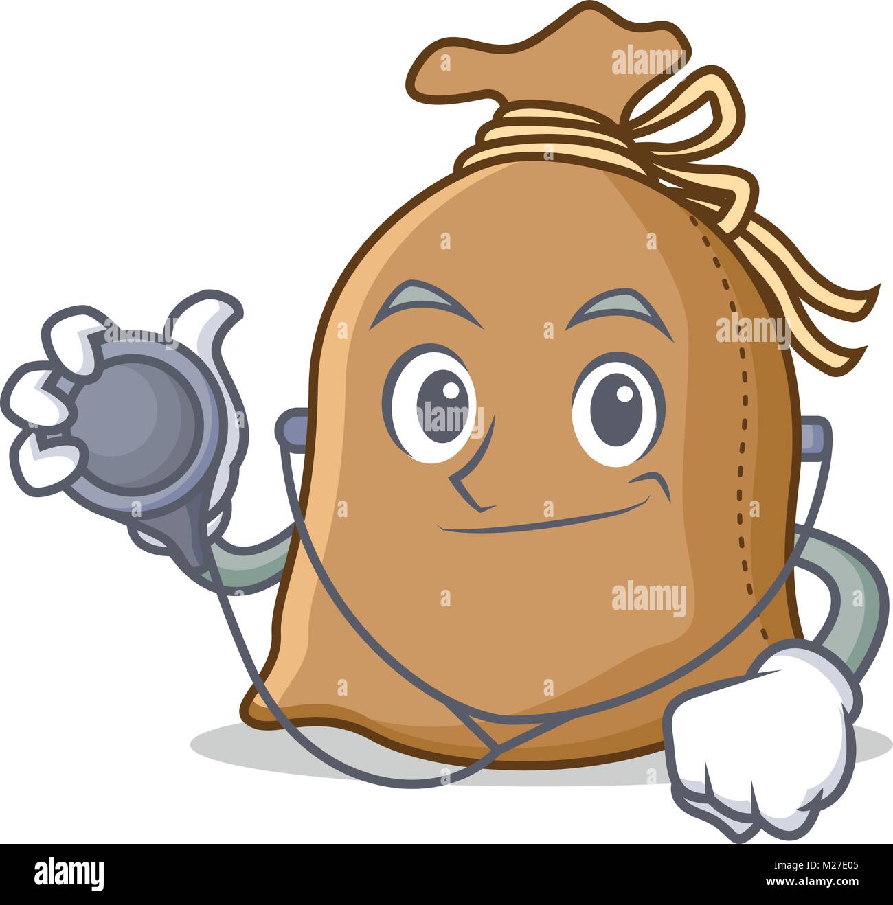 Doctor sack character cartoon style Stock Vector Image & Art - Alamy