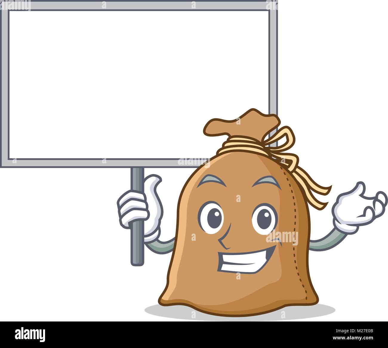 Bring board sack character cartoon style Stock Vector Image & Art - Alamy