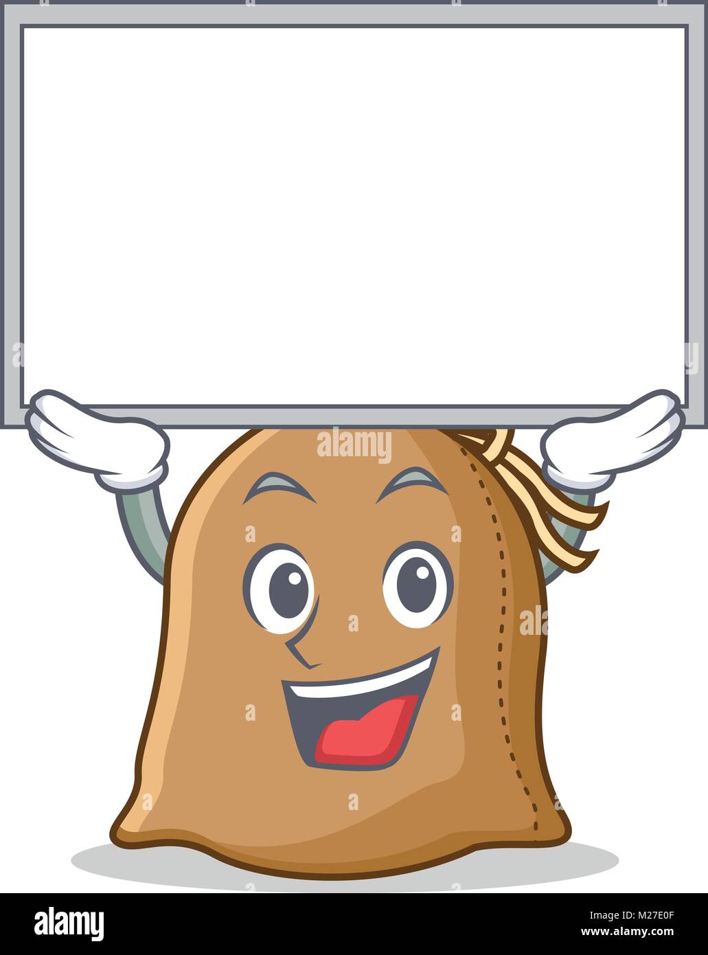 Up board sack character cartoon style Stock Vector Image & Art - Alamy